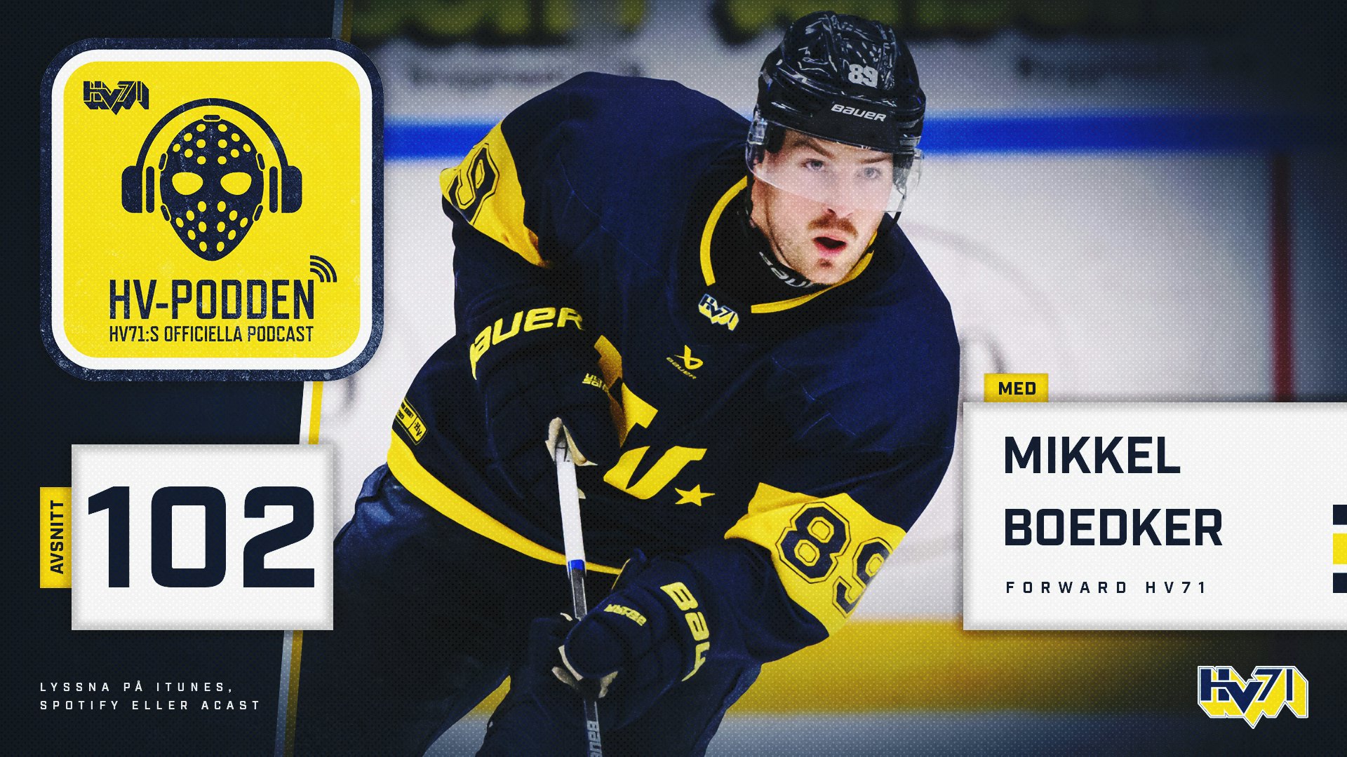 Hv Podden Träffar Mikkel Boedker Hv71