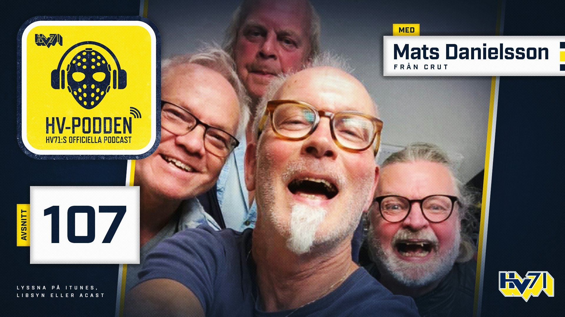 Hv Podden Med Mats Danielsson Från Crut Hv71