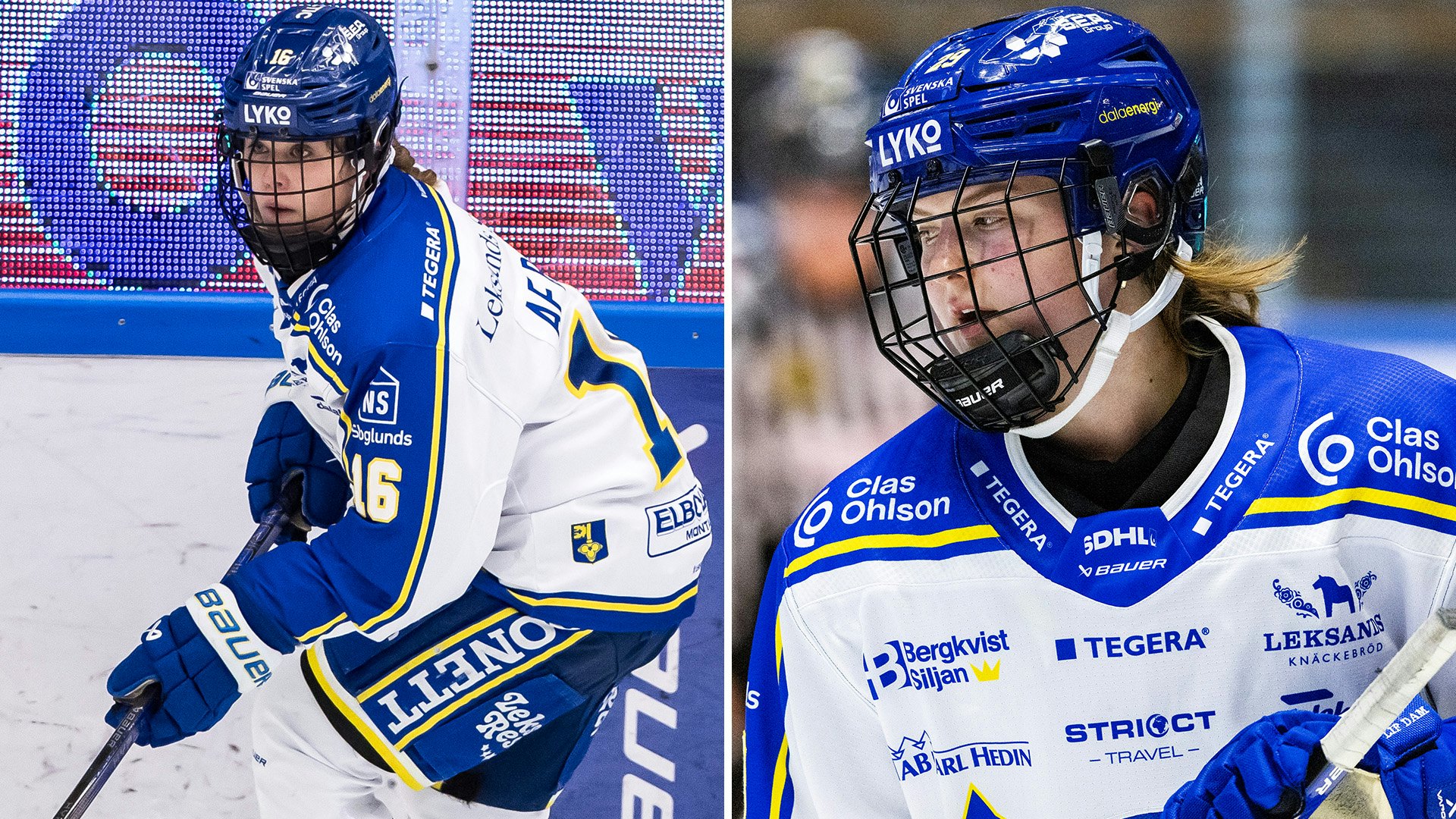 Matilda Och Courtney Stannar I Leksands If Leksand